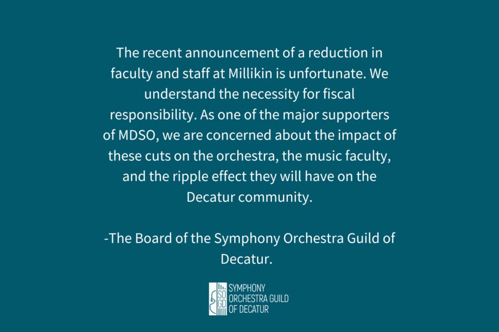 SOGD Announcement - Symphony Orchestra Guild of Decatur